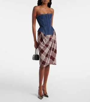 VIVIENNE WESTWOOD Denim Corset