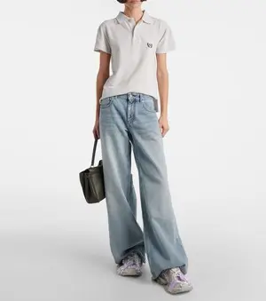 Balenciaga Wide-leg Baggy Jeans