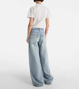Balenciaga Wide-leg Baggy Jeans