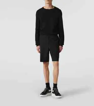 Alexander McQueen Oversized Leather Sneakers - Black