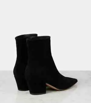 GIANVITO ROSSI Keinna 55 Suede Ankle Boots