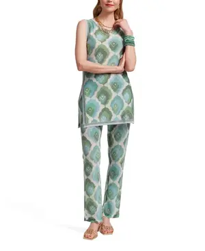 FRANCES VALENTINE Robbie Graphic Leaf Pant