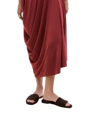 NAGHEDI St. Barths Slide Sandals - Brown