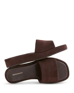 REFORMATION Esme Platform Sandals