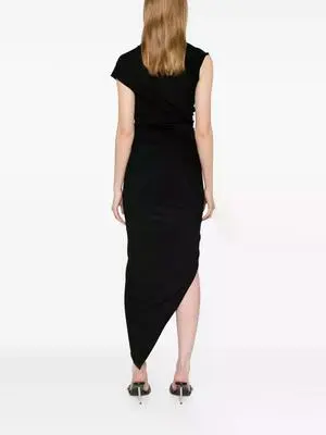 Balenciaga Draped Midi Dress
