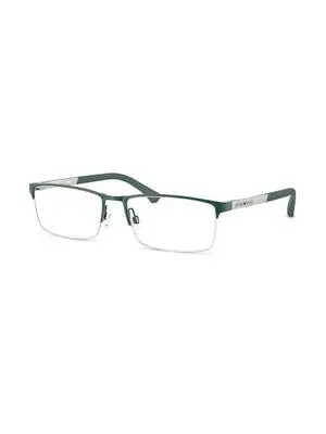 Emporio Armani Rectangle Frame Glasses