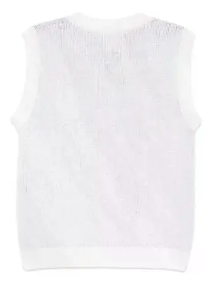 ERNEST W. BAKER Rose-embroidered Vest