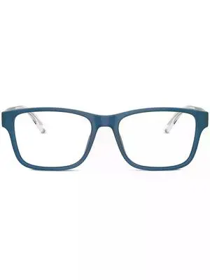 Emporio Armani Square Frame Eyeglasses - Blue