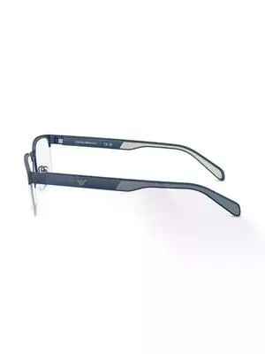 Emporio Armani Logo-engraved Glasses - Blue
