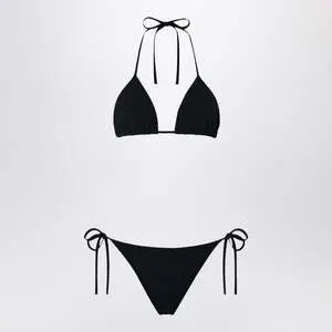Hunza G Tie Neck Swimsuits