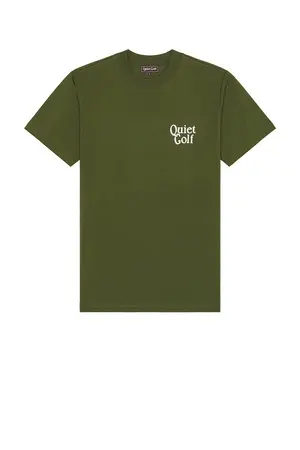 QUIET GOLF Heritage Stack Tee