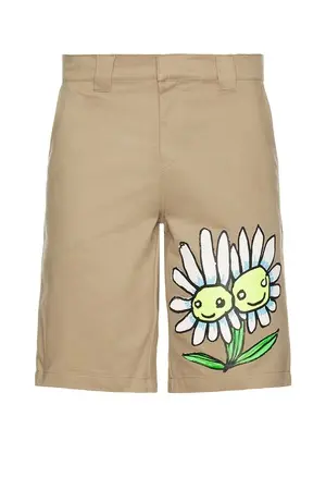 SKY HIGH FARM WORKWEAR Daisy Work Shorts - Sand
