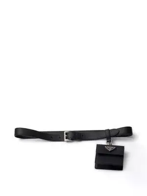 Prada Leather Belt - Black