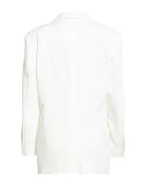 LARDINI Double-breasted Blazer - White