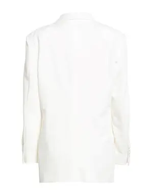 LARDINI Double-breasted Blazer - White