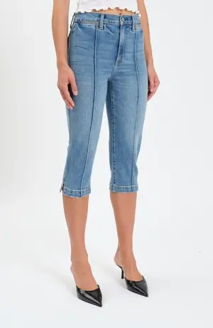 DAZE Midtown High-waist Capri Jeans