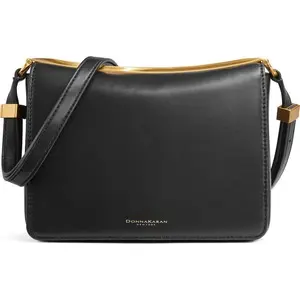 Donna Karan New York Jericho Convertible Shoulder Bag - Blk/gold