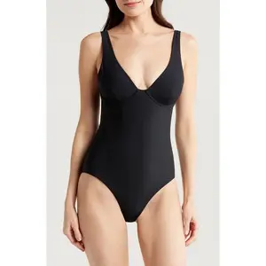 Bondi Born Grace Underwire One-piece Swimsuit - Black