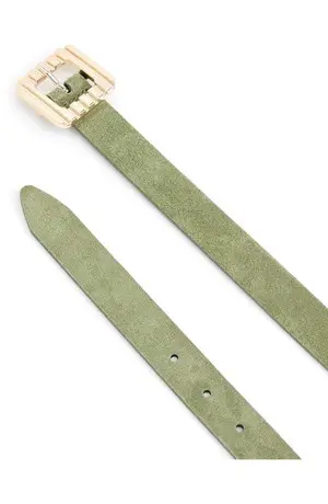 Ettika Suede Belt - Olivine