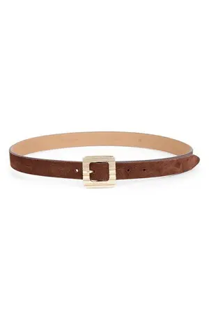 Ettika Suede Belt Warm Truffle