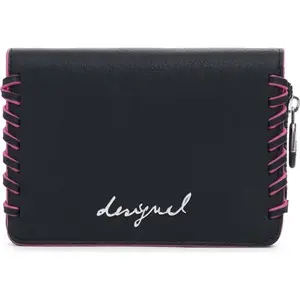 Desigual Faux Leather Wallet - Black
