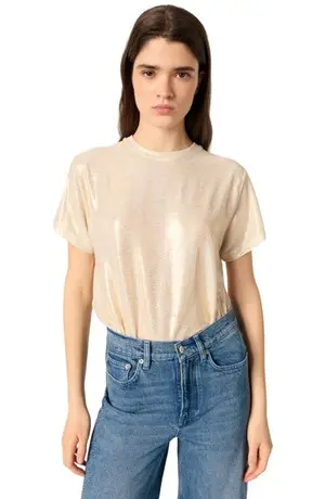 Maje Metallic T-shirts For Women