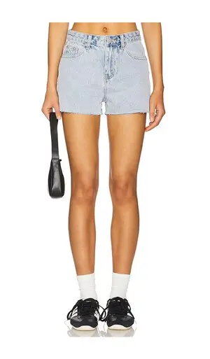 Superdown Raw Edge Hem Shorts For Women