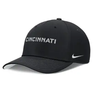 Nike Cincinnati Reds Rise Dri-fit Mlb Adjustable Hat - Black