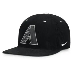 Nike Arizona Diamondbacks Pro Mlb Adjustable Cap - Black