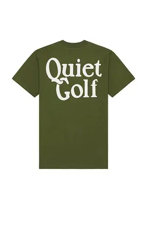 QUIET GOLF Heritage Stack Tee
