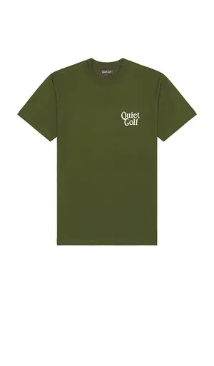 QUIET GOLF Heritage Stack Tee