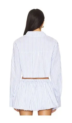 MORE TO COME Carmin Button-down Top