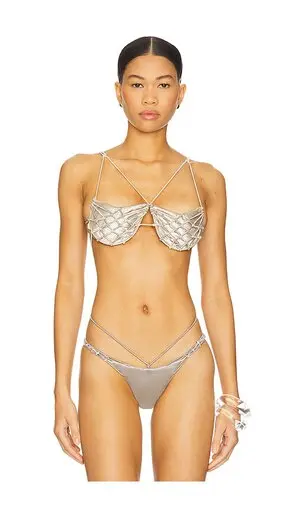 ISA BOULDER Lines Bikini Top