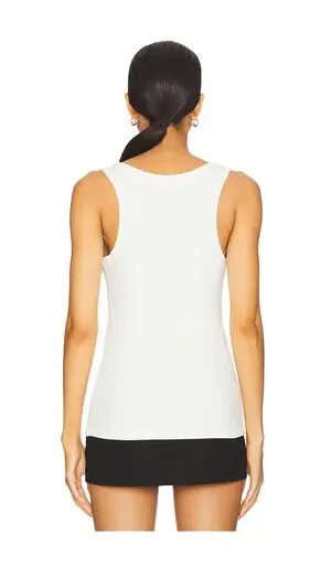 ANINE BING Alessia Tank Top - Ivory