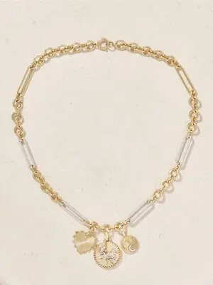 FOUNDRAE Resilience Diamond Necklace - Gold