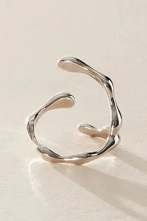 Free People Sculptural Wrap Ring - Silver