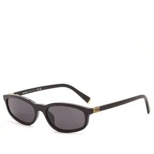 Miu Miu A06s Regard Sunglasses - Black/dark Grey