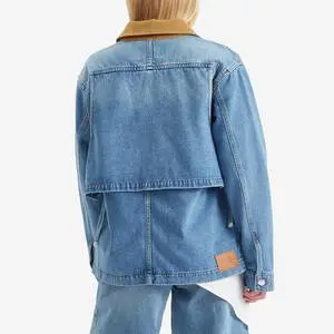 STEL Layered Cotton Denim Jacket