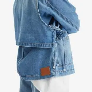 STEL Layered Cotton Denim Jacket