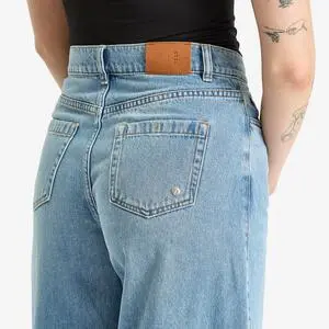 STEL Wide Barrow Leg Denim Jeans