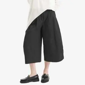 STEL Pleated Wide Leg Culottes