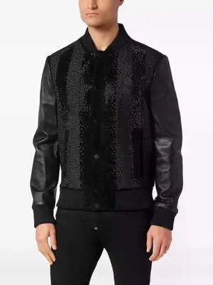 Philipp Plein Embellished Bomber Jacket