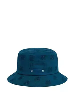 Vilebrequin Embroidered Bucket Hat - Blue