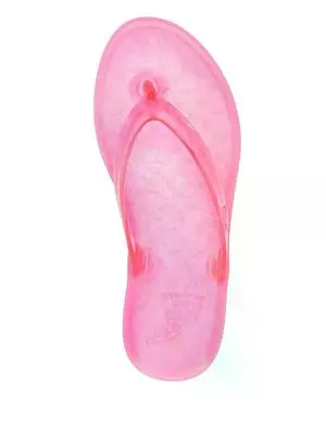 ANCIENT GREEK SANDALS Translucent Flip Flops - Pink