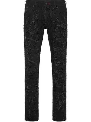 Philipp Plein Rock Star Jeans - Black