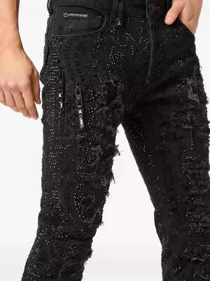 Philipp Plein Rock Star Jeans - Black