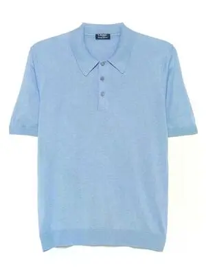 Barba Napoli Cuff Polos For Men