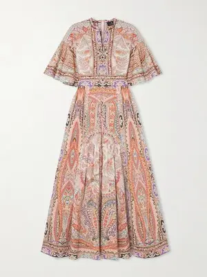 Etro Mandarin Collar Day Dresses