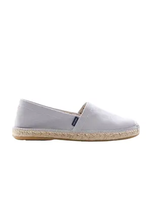 VISCATA VISCATA Sitges Canvas Slip-On Espadrilles Ash