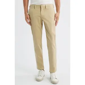 OPEN EDIT Slim Fit Stretch Cotton Chinos - Tan Starfish
